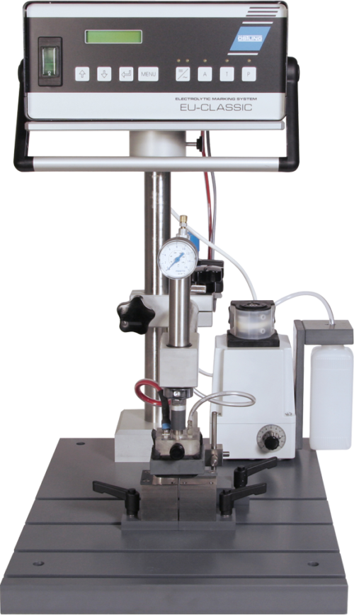 Semi-automatic Electrolytic Marking Systems Etching - ÖSTLING