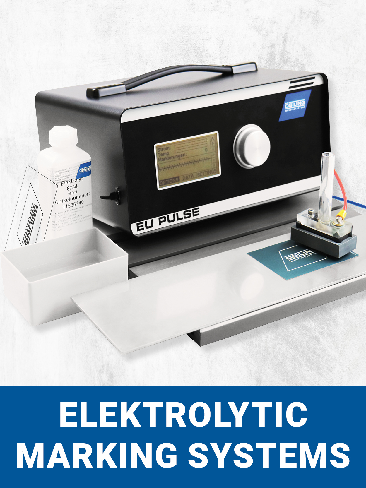Products Laser Electrolytic Dot Peen Needle Scribing Marking - ÖSTLING